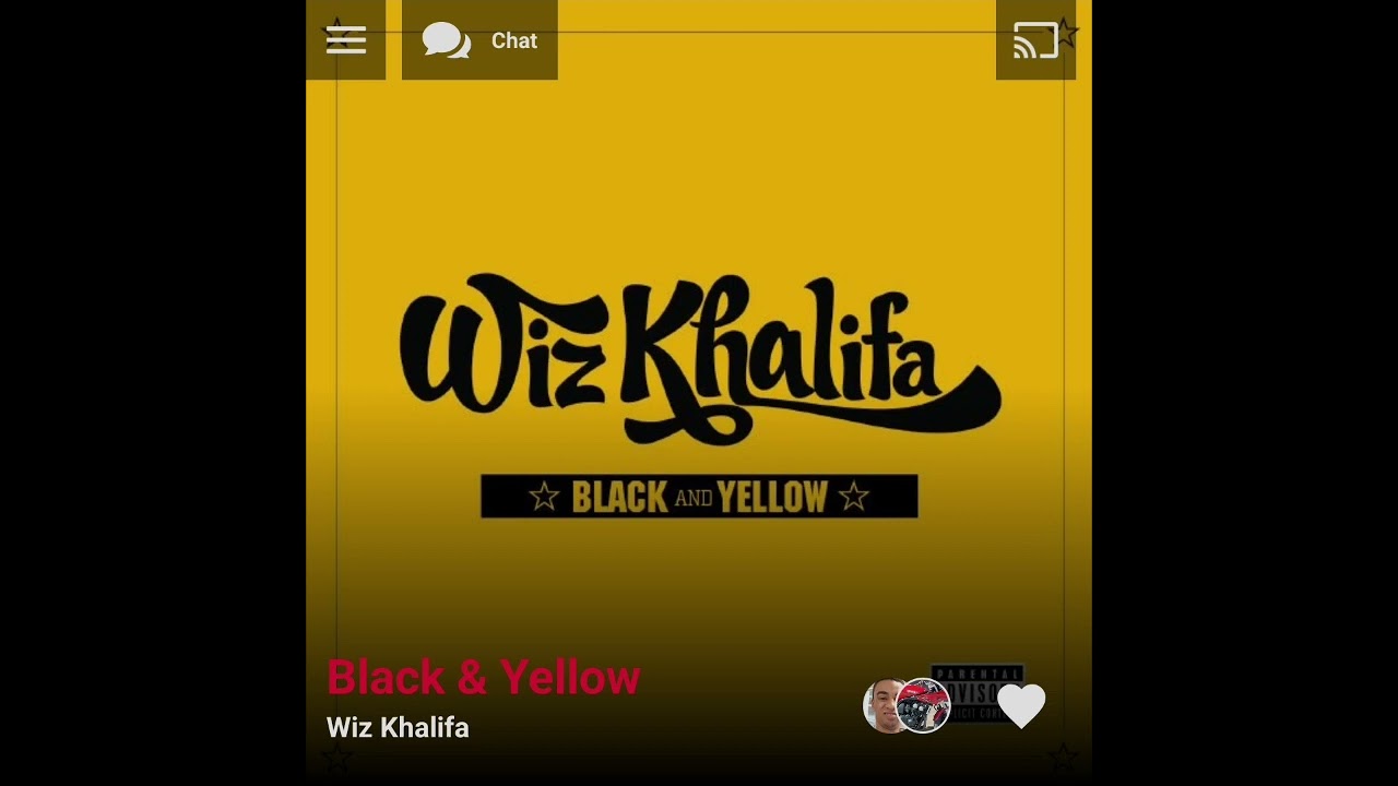 Wiz Khalifa Album Cover Black And Yellow