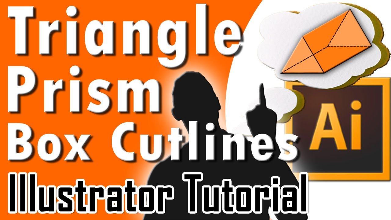 How To Create Triangle Prism Box Die Cut Lines - Adobe Illustrator ...