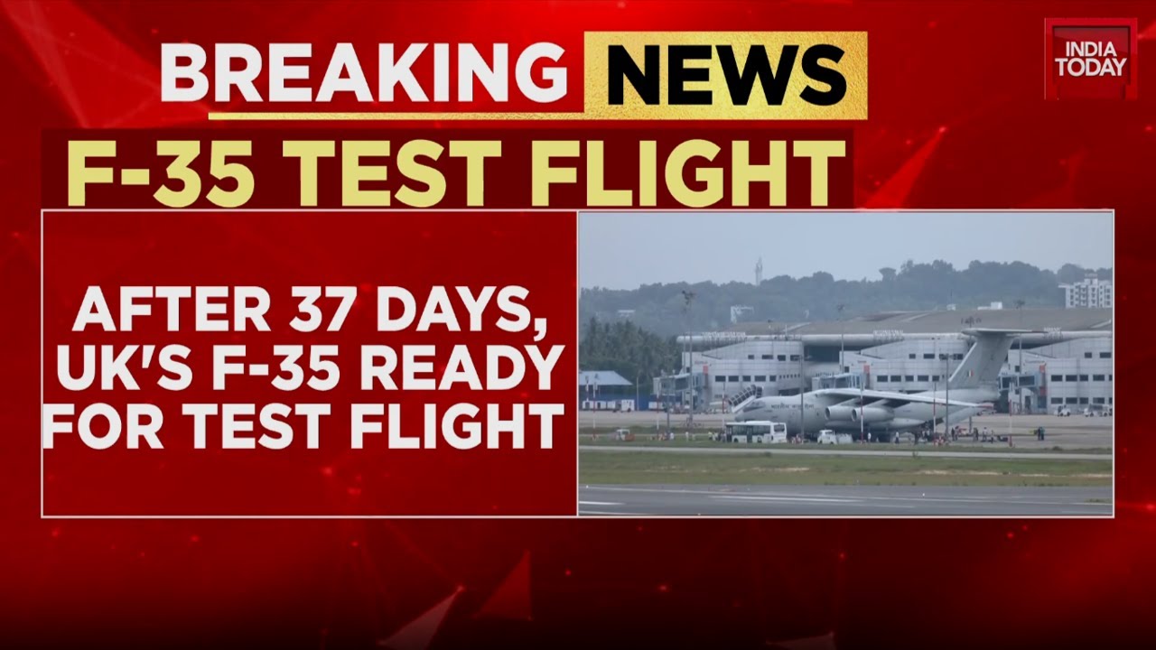 British F-35 Fighter Jet: After 37 Days & Memes, Stranded UK's F-35 Set ...