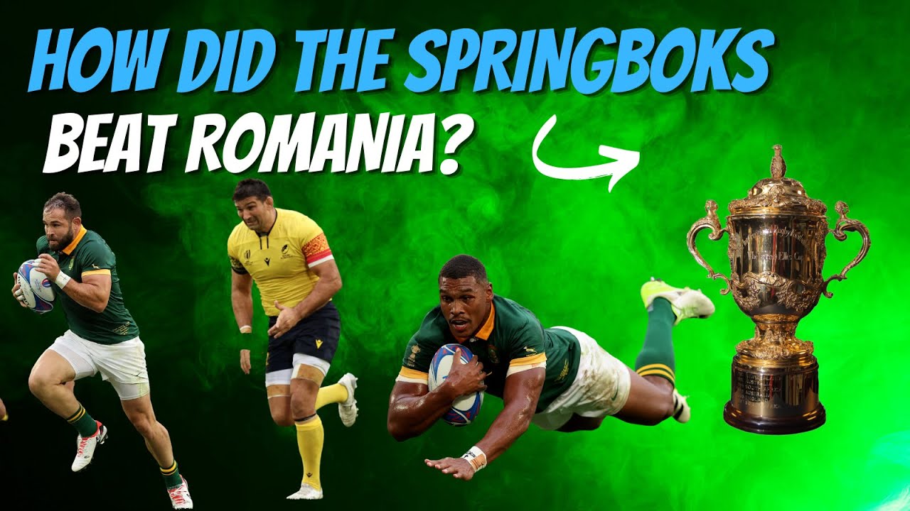 Springboks v Romania: The Ultimate Rugby World Cup Review - YouTube