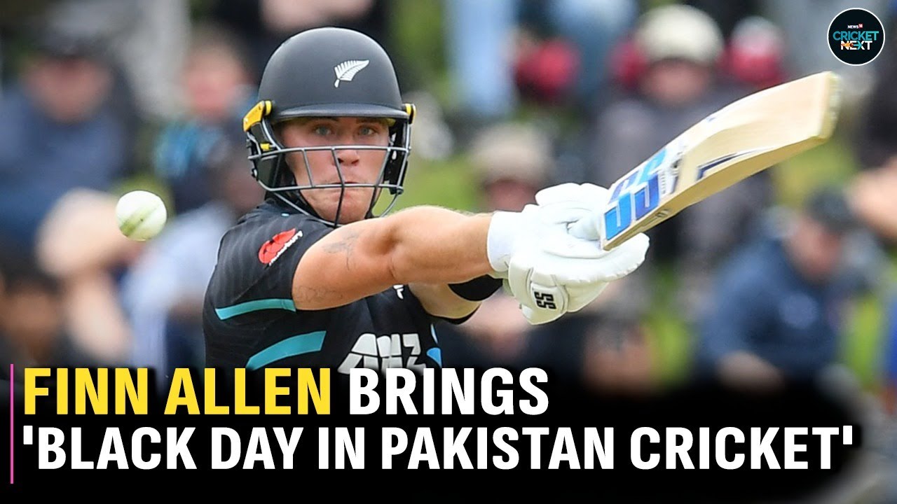 Finn Allen Creates World Record With 16 Sixes Against Pakistan | NZ vs ...