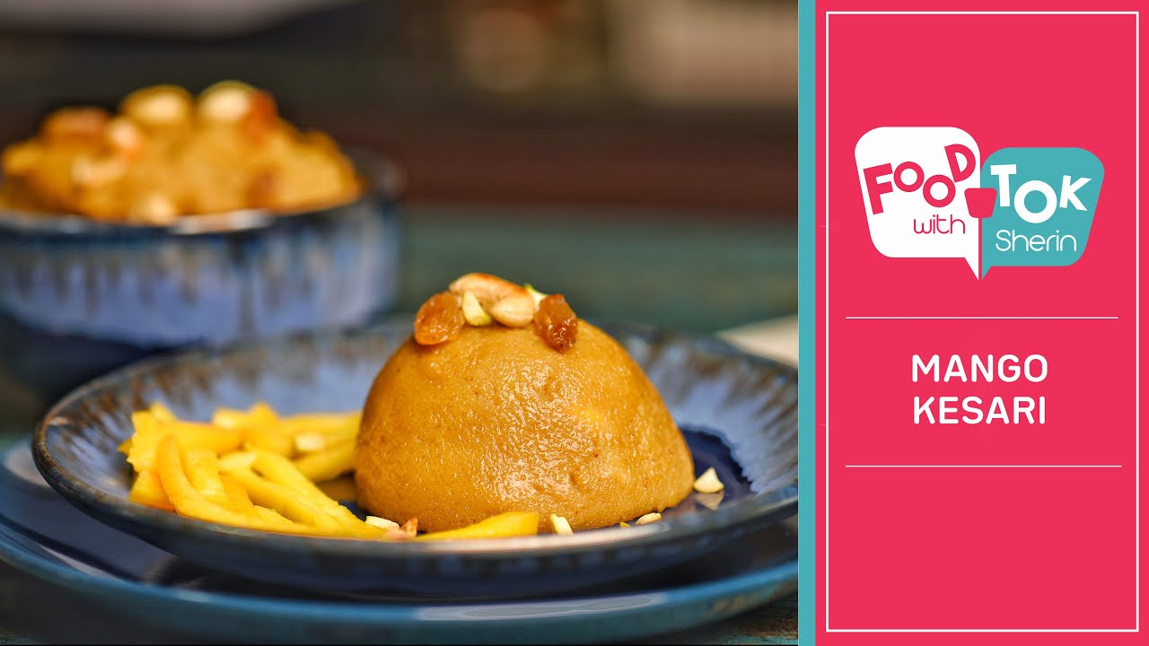 Easy Mango Rawa Kesari Recipe | Rava Halwa Easy Recipe | Mango Sheera ...