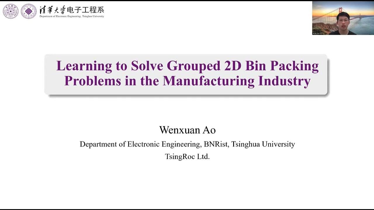 KDD 2023 - Learning to Solve Grouped 2D Bin Packing Problems in the ...