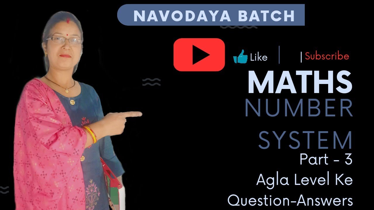 Class - 5th | Level Up Question-Answers | Number System | Part - 3 | Mathematics | 2023-24 - YouTube