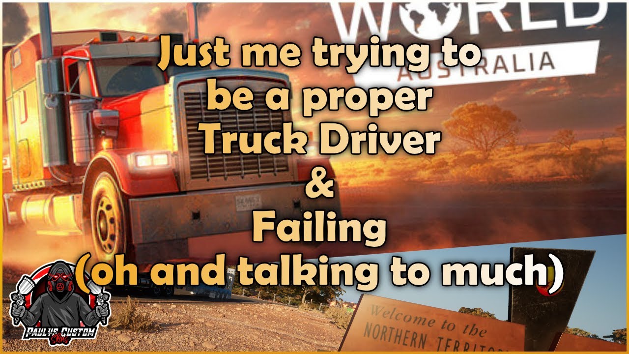 Quick drive in Truck World Australia - YouTube