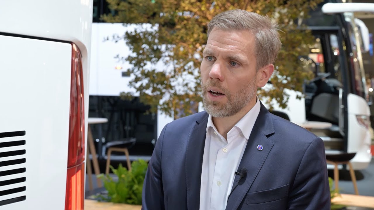 "BEV buses are part of the solution" I Carl-Johan Lööf - YouTube