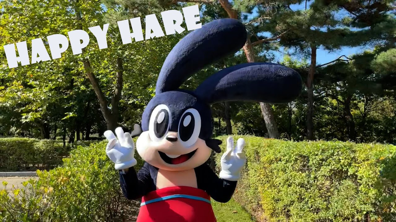 Let me introduce the representative character "Happy Hare " of Sterling ...