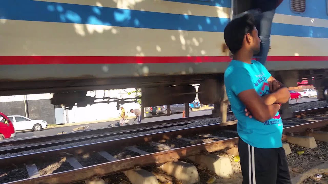 Naleen with train - YouTube