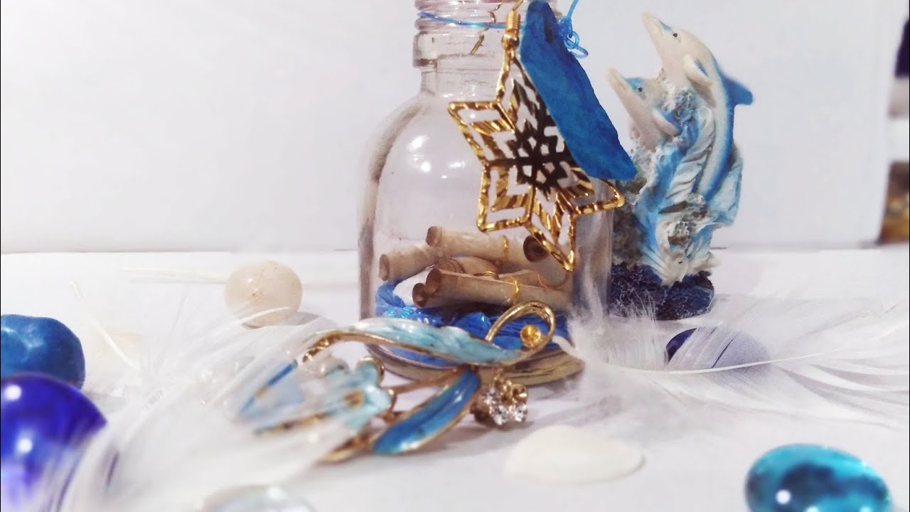 DIY Charm bottle 💎// Quarantine craft // - YouTube