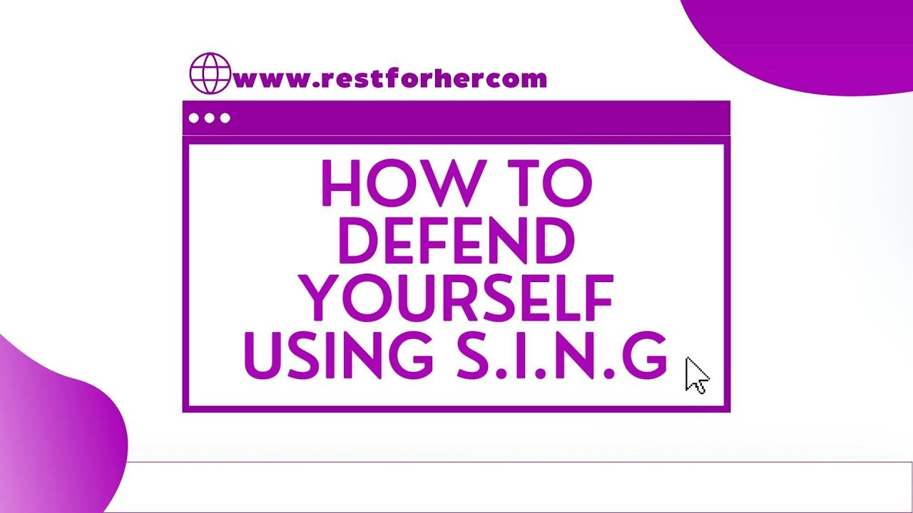 How to defend yourself using S I NG - YouTube
