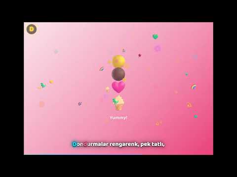 D Harfi Şarkısı  Deniz, Dinozor, Dondurma, Dans Alfabe Partisi 🌊🦕🍦💃