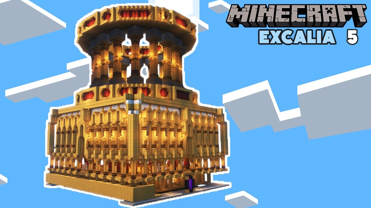 J'ai build en Skyblock pendant 24h ! - Episode 5 Excalia (fin ...