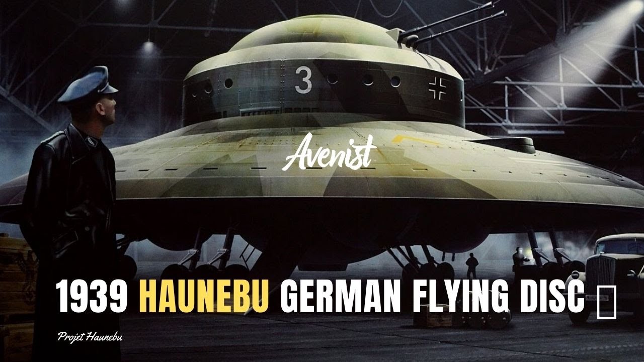 1939 HAUNEBU GERMAN FLYING DISC #FLIGHTTEST "FOOTAGE" - YouTube