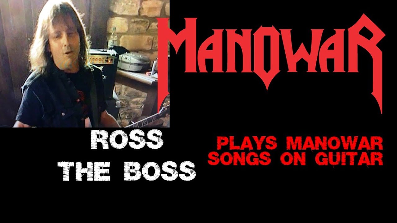 Ross the Boss plays Manowar songs on guitar - YouTube