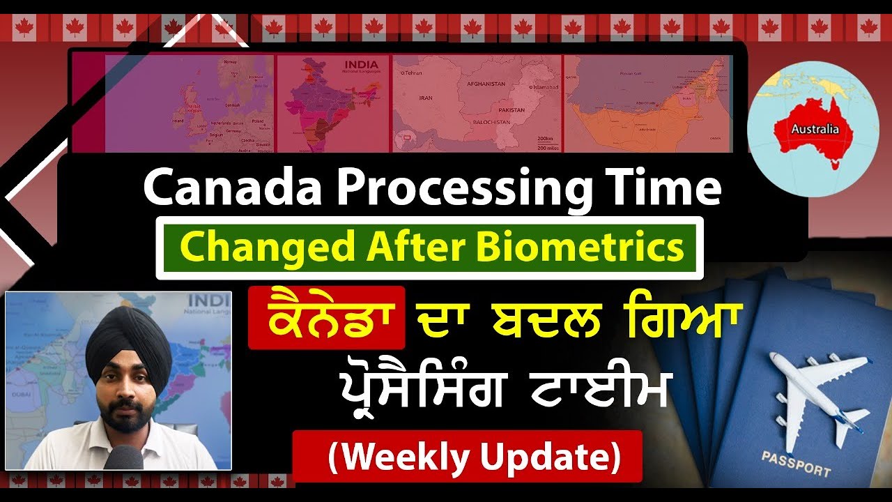 Canada Processing Time Changed After Biometrics - YouTube