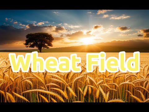 Stunning Wheatfield Images with Calming Music - YouTube