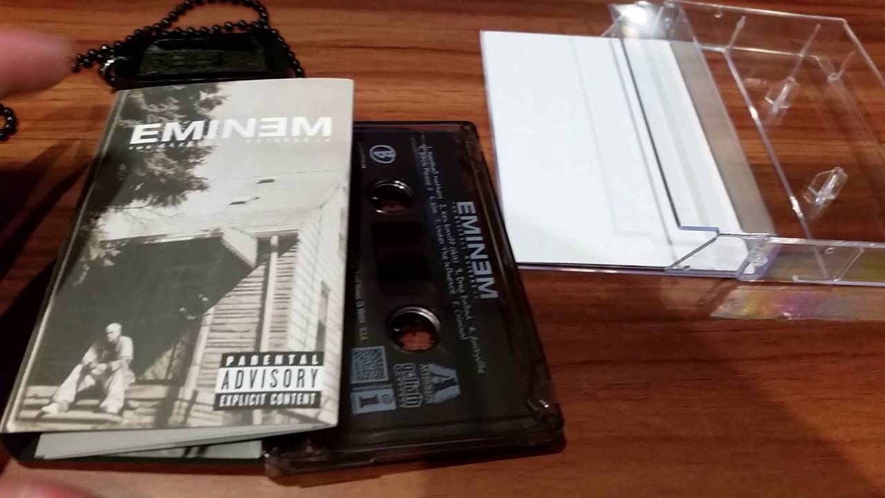 The Marshall Mathers LP 2016 re release cassette tape - YouTube