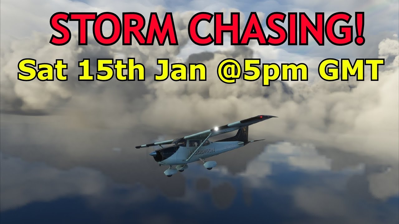 Storm Chasing Livestream - Let's catch us some Thunder & Lightning ...