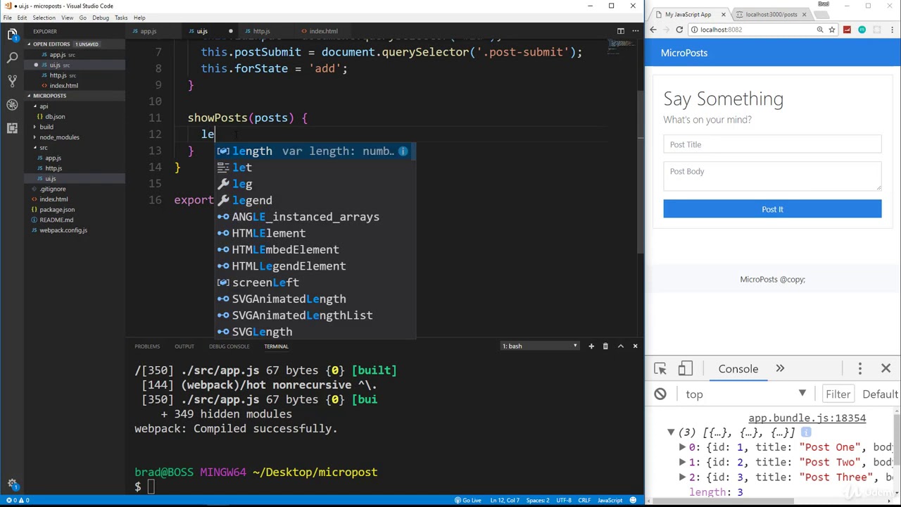 5. Get & Display Posts - YouTube