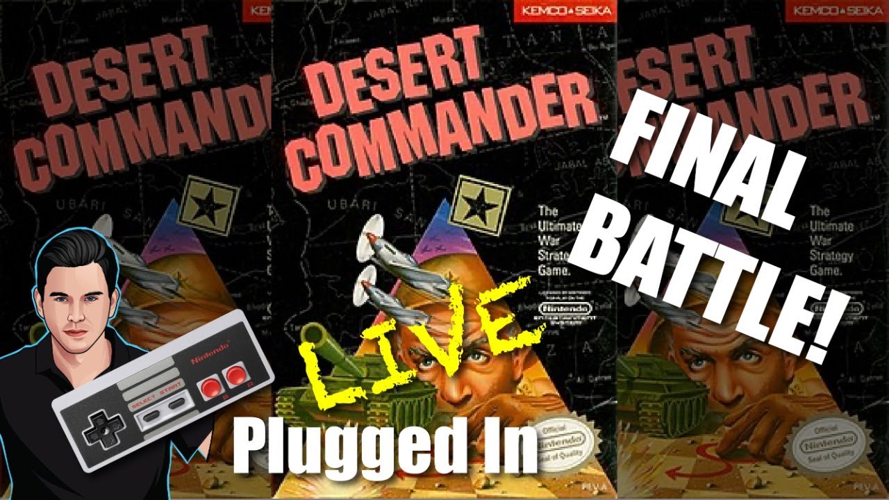Desert Commander WWII Strategy: Original NES Game (Retro Gaming ...
