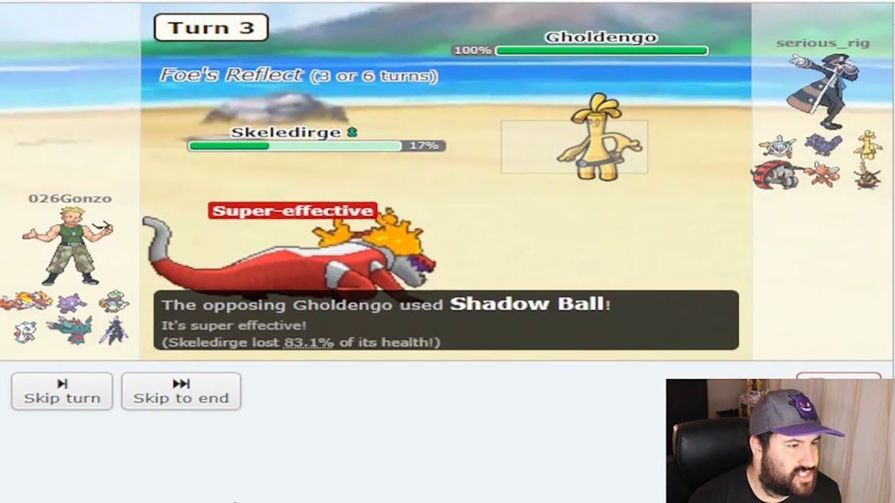 Ghost Type Pokemon Showdown Battle I am really this bad - YouTube