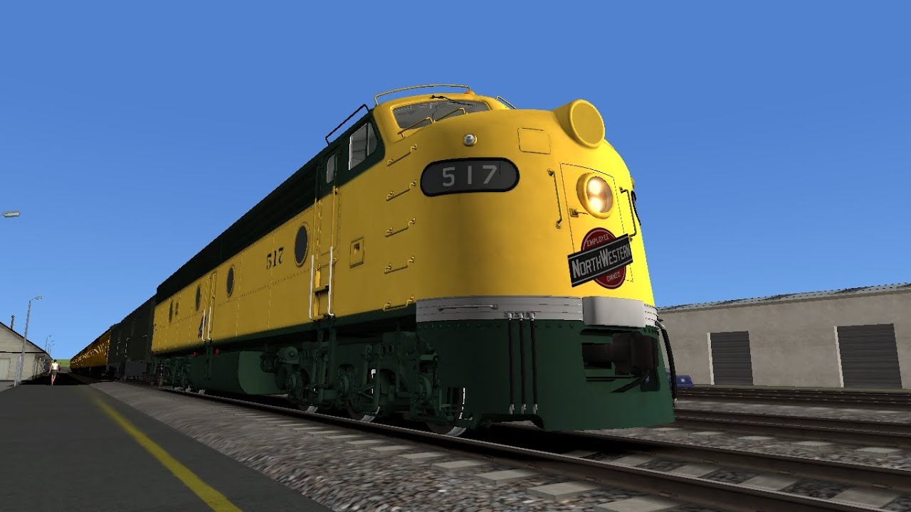 Train Simulator 2021 CNW E-8 - YouTube