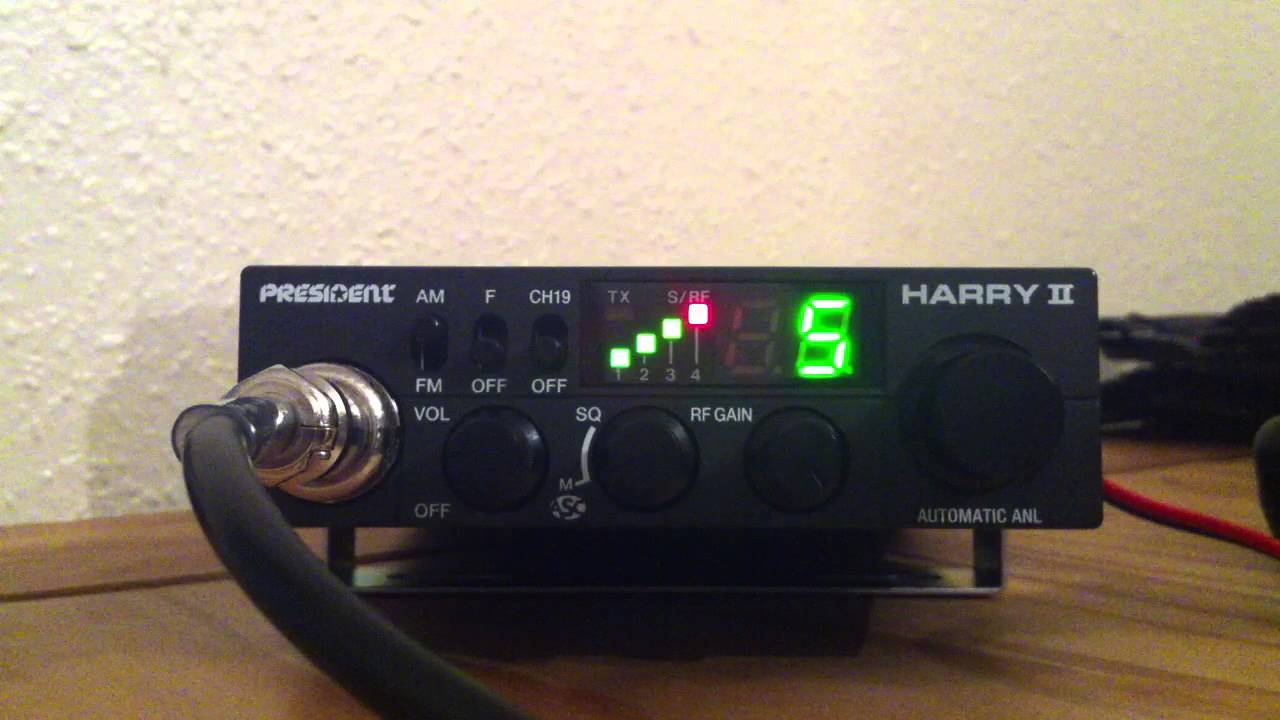 President Harry ii - propagation on AM Mids - uk cb radio dx skip - YouTube