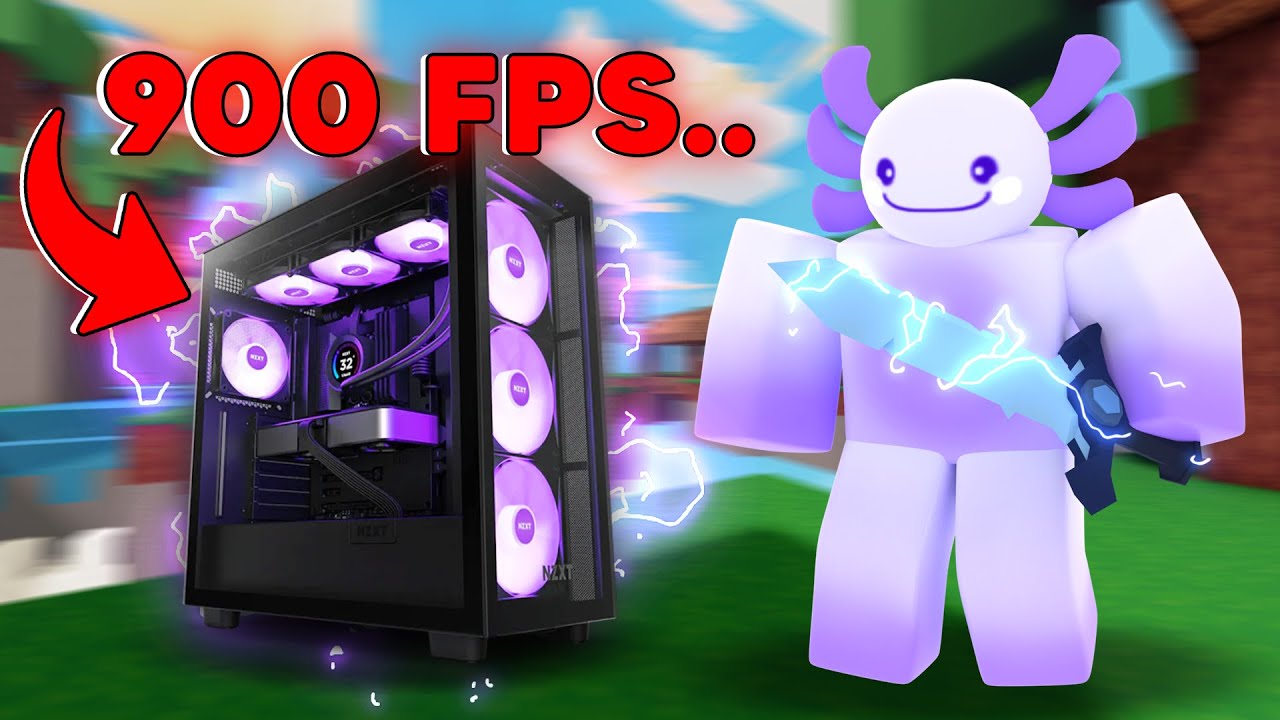 Playing on 900 FPS In Roblox Bedwars - YouTube