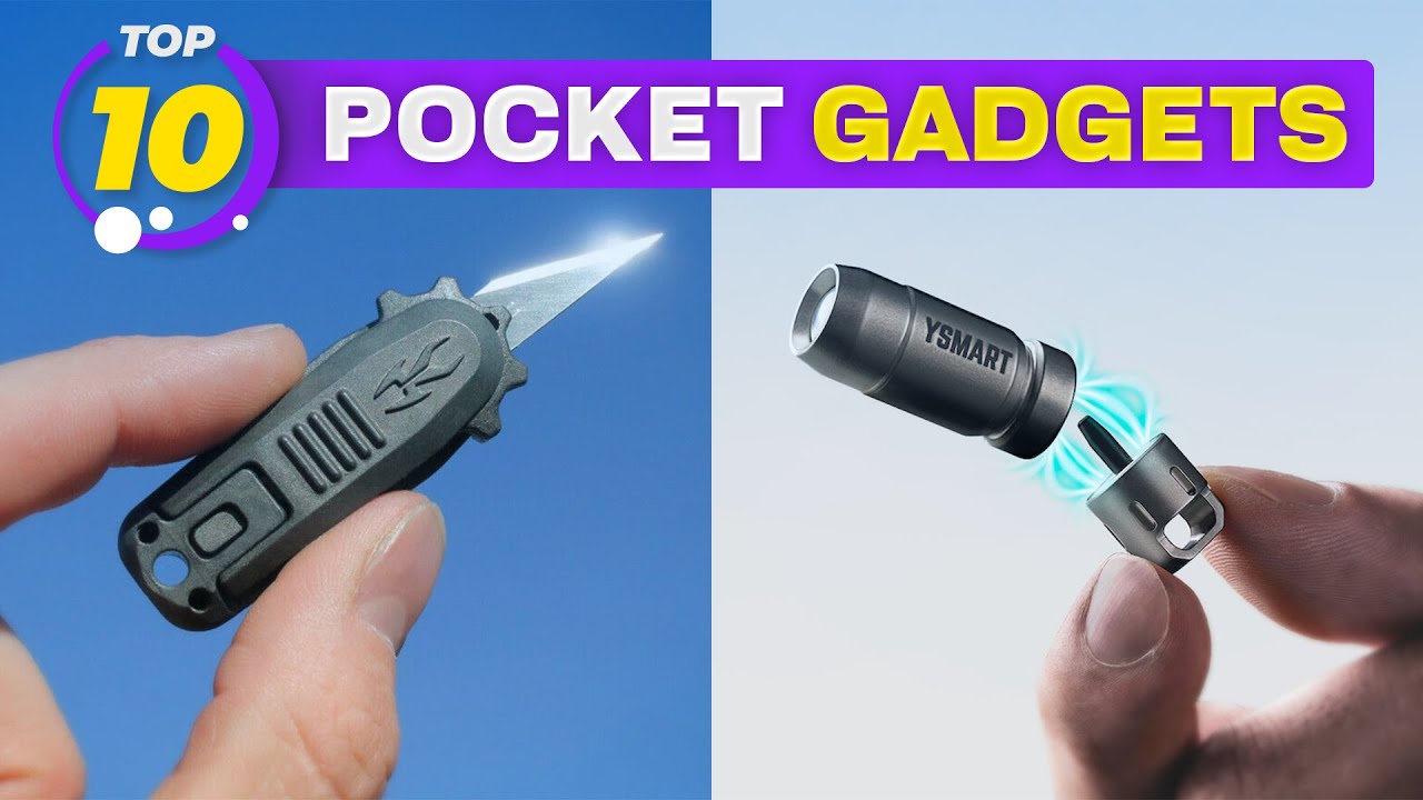 10 POCKET GADGETS THAT YOU SHOULD HAVE । TOP TECHNET - YouTube