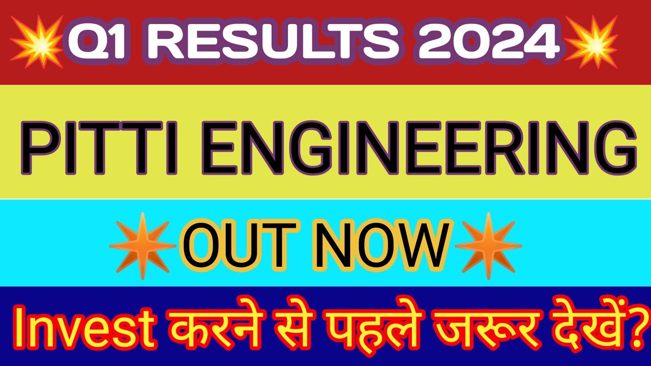 Pitti Engineering Q1 Results 2023 🔴 Pitti Engineering Results 🔴 Pitti ...