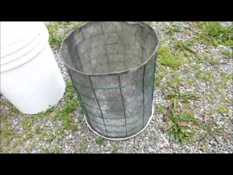 Rain Gutter Grow System Container - YouTube