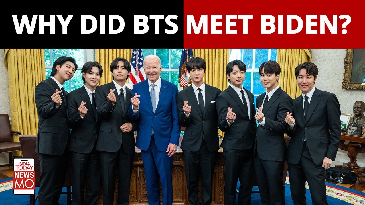 BTS At White House: Why Did K-Pop Boys Meet US President Joe Biden ...