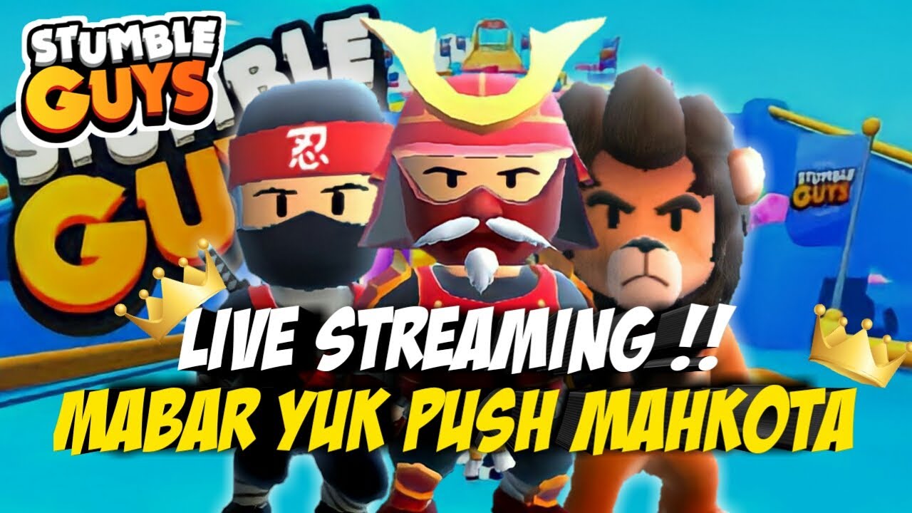 🔴LIVE STUMBLE GUYS FREE FIRE COD MOBILE - YouTube