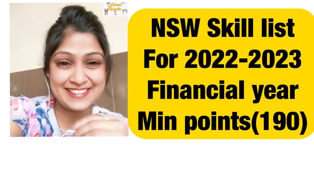 NSW(Australia) skill list - YouTube
