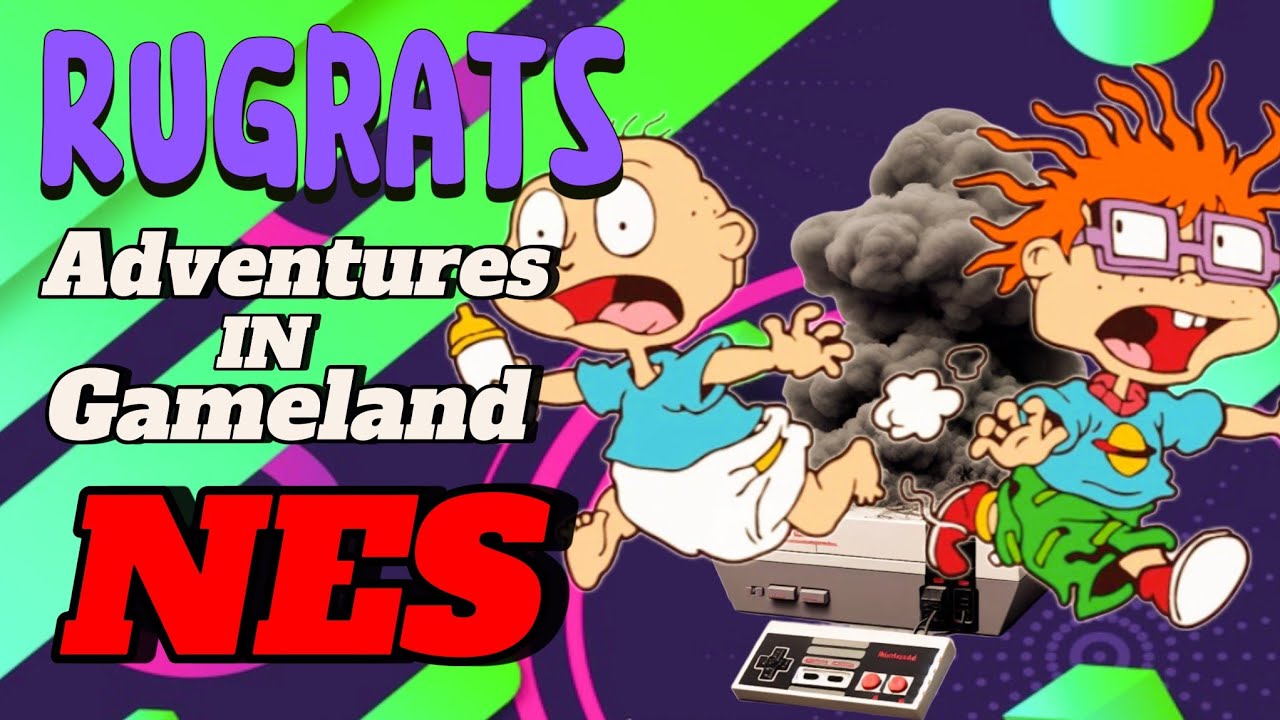 Rugrats: Adventures in Gameland para NES - YouTube