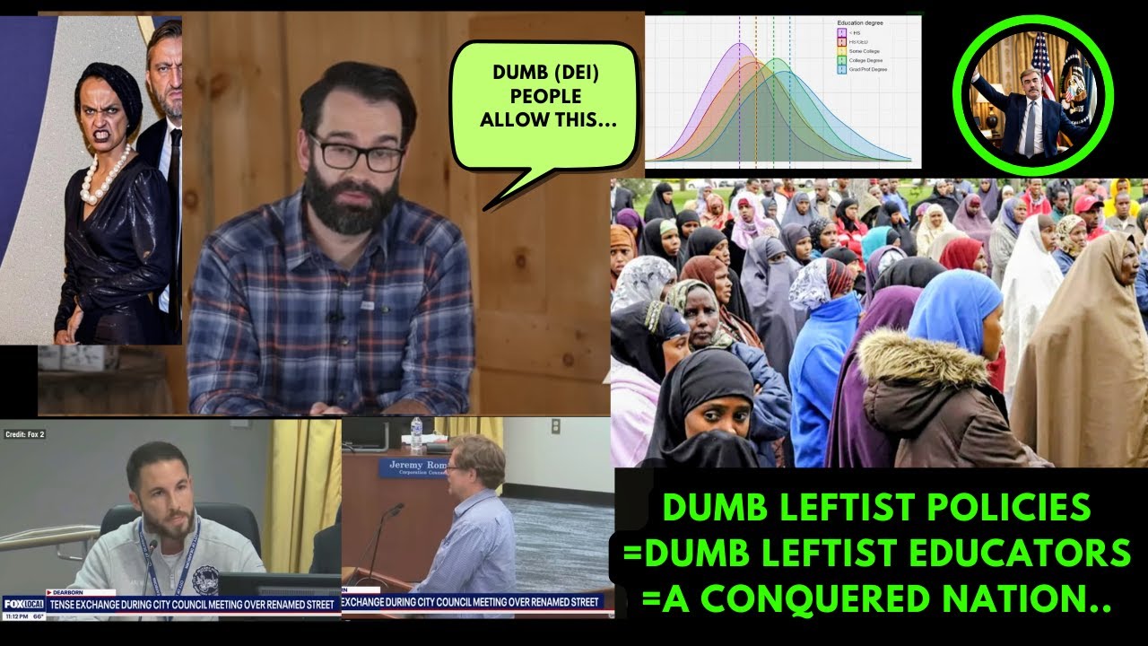 Dumb people with degrees will let in the trojan horse....They're ...