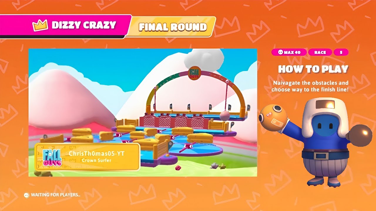 Fall Guys: Dizzy Crazy[My Map] - YouTube