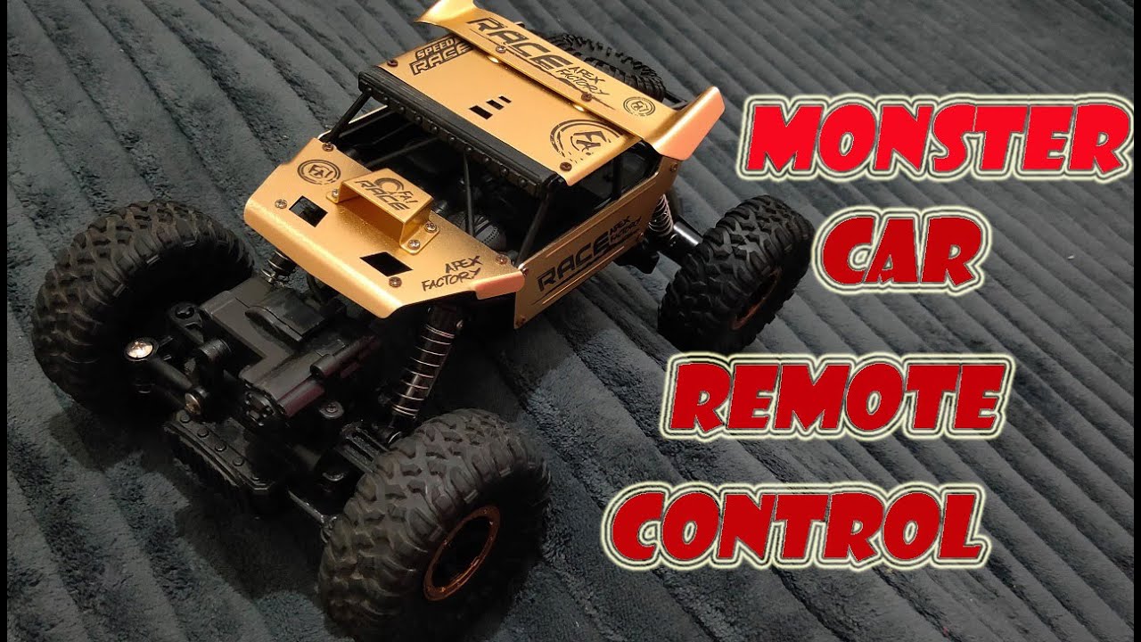 BERMAIN MOBIL REMOTE CONTROL MONSTER - YouTube