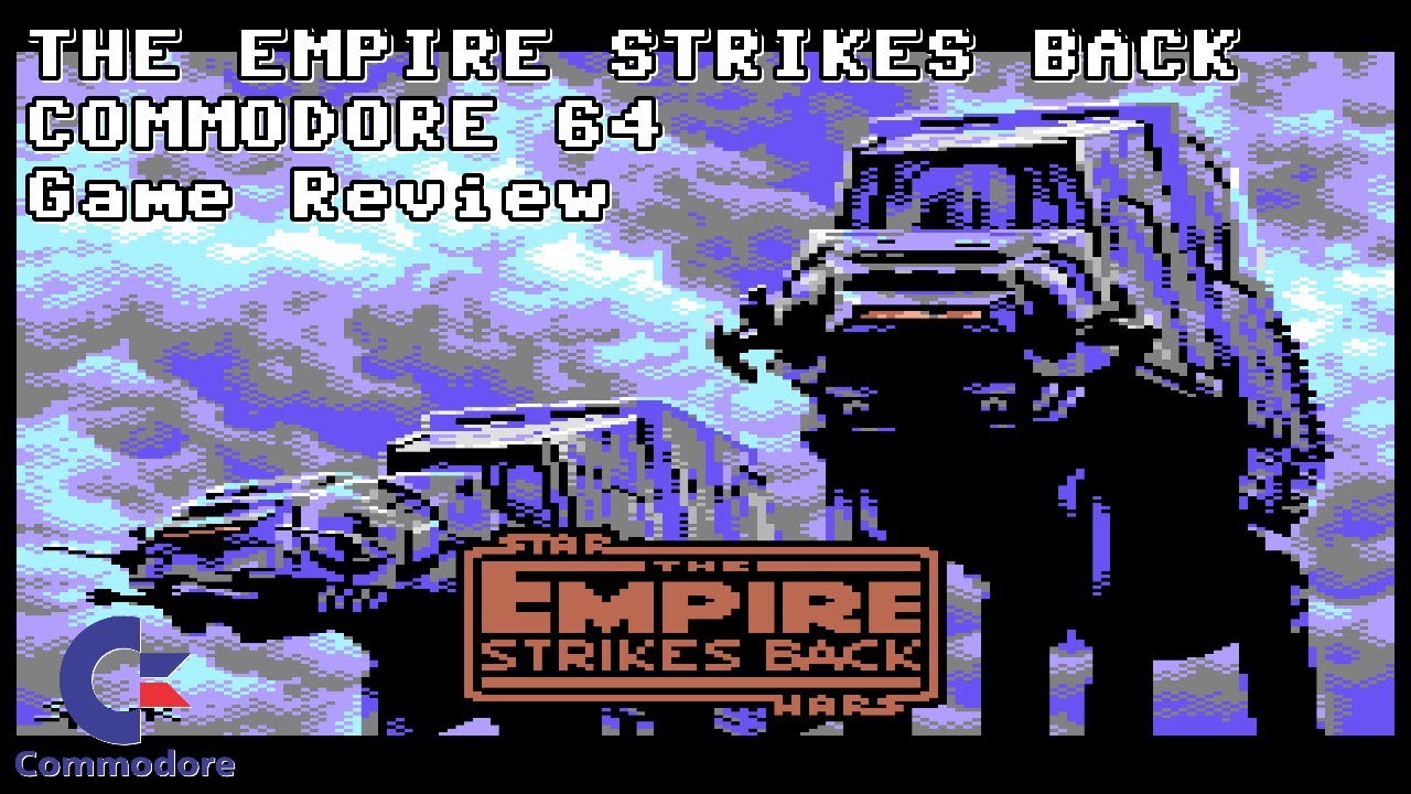 The Empire Strikes Back Commodore 64 C64 Game Review Megastyle - YouTube