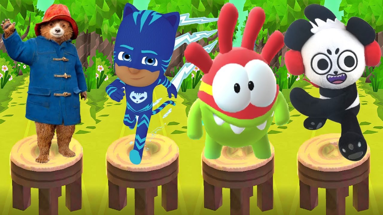 Tag with Combo Panda vs Paddington Run PJ Masks Power Heroes Catboy vs ...