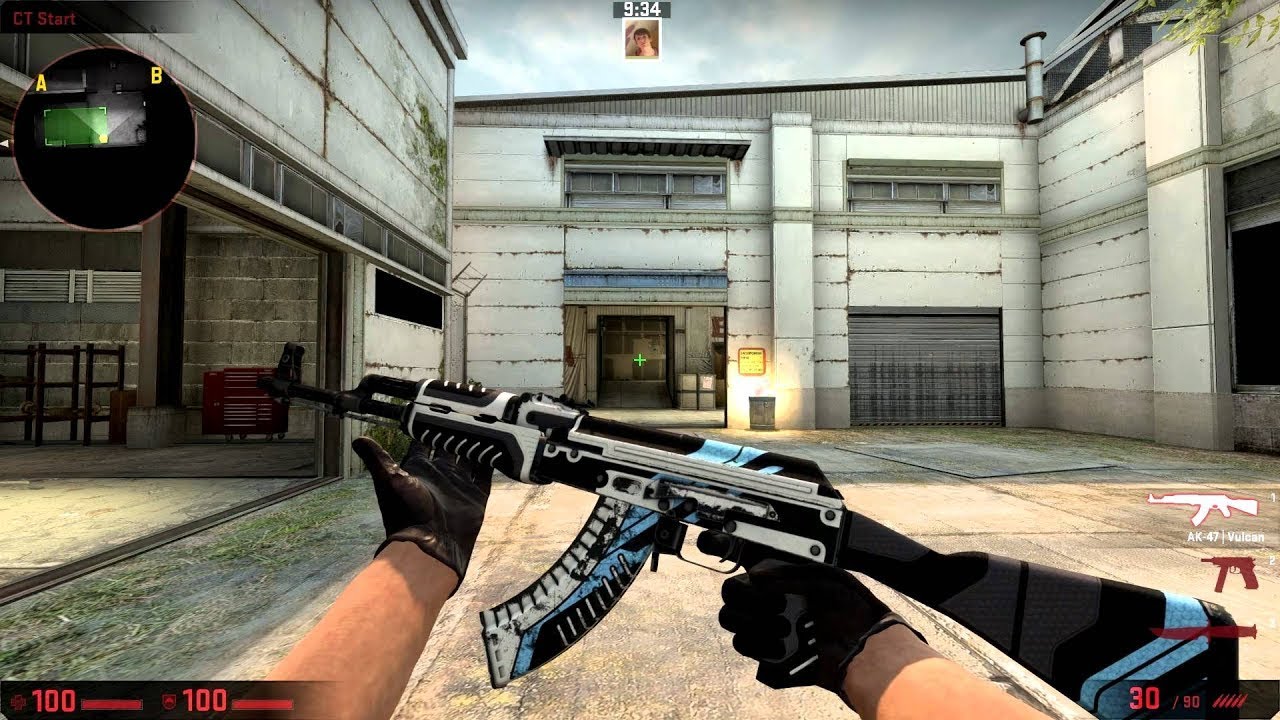 AK47 Vulcan CS GO Skins for CS 1.6 - YouTube