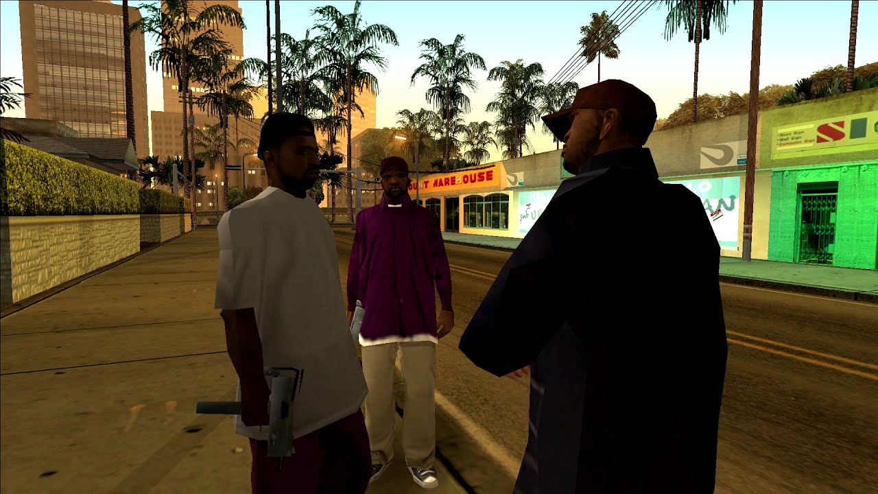 Grand Theft Auto San Andreas Ballas