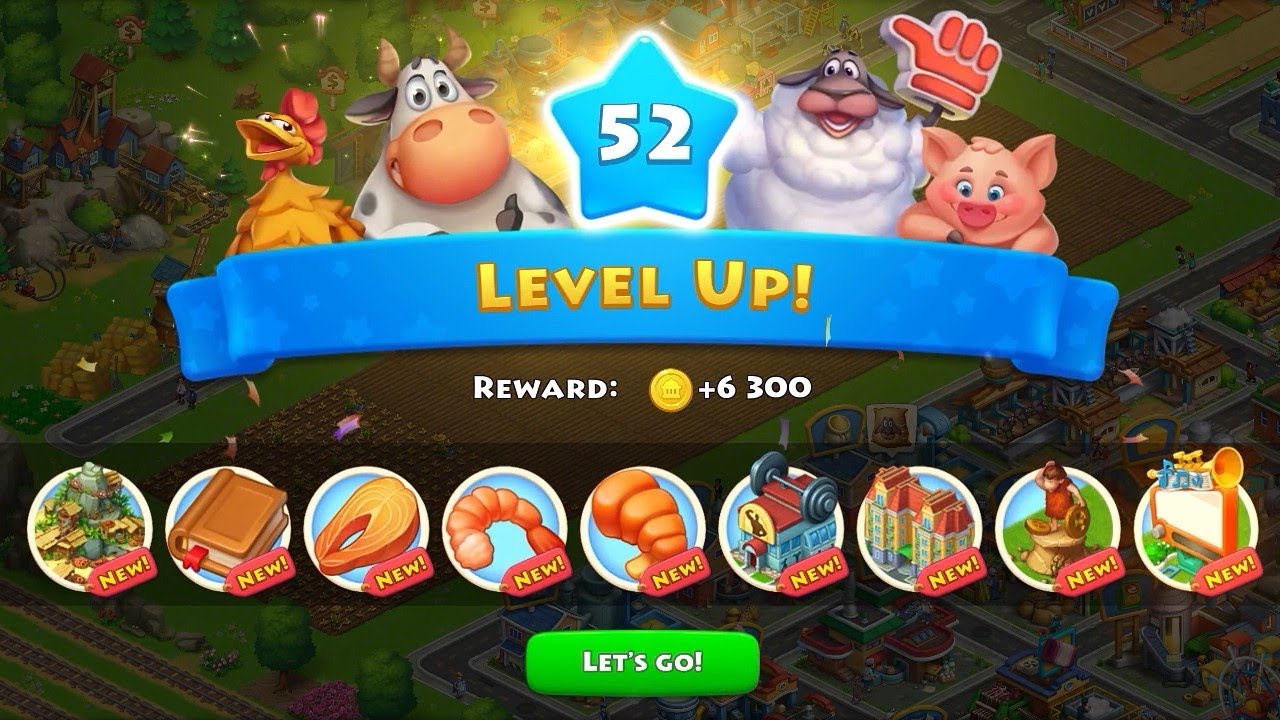 Township level 52 Gameplay - YouTube