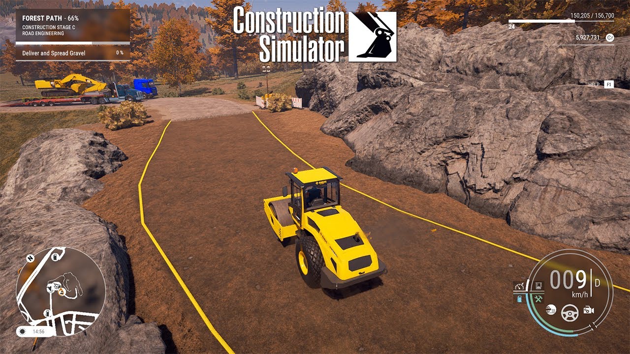 Compac Soil + Gravel - Construction Simulator 2022 - YouTube