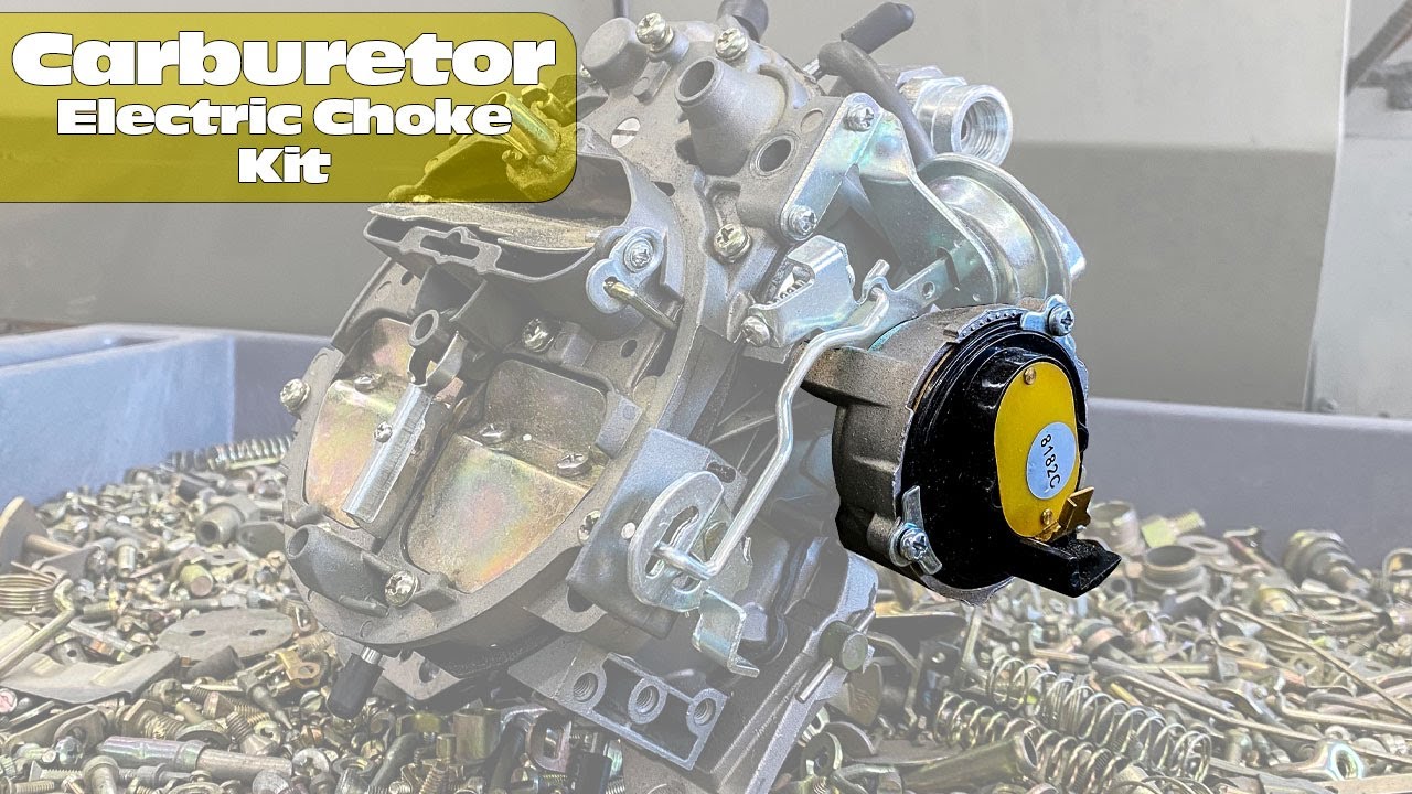 Quadrajet Electric Choke Conversion Kit - YouTube