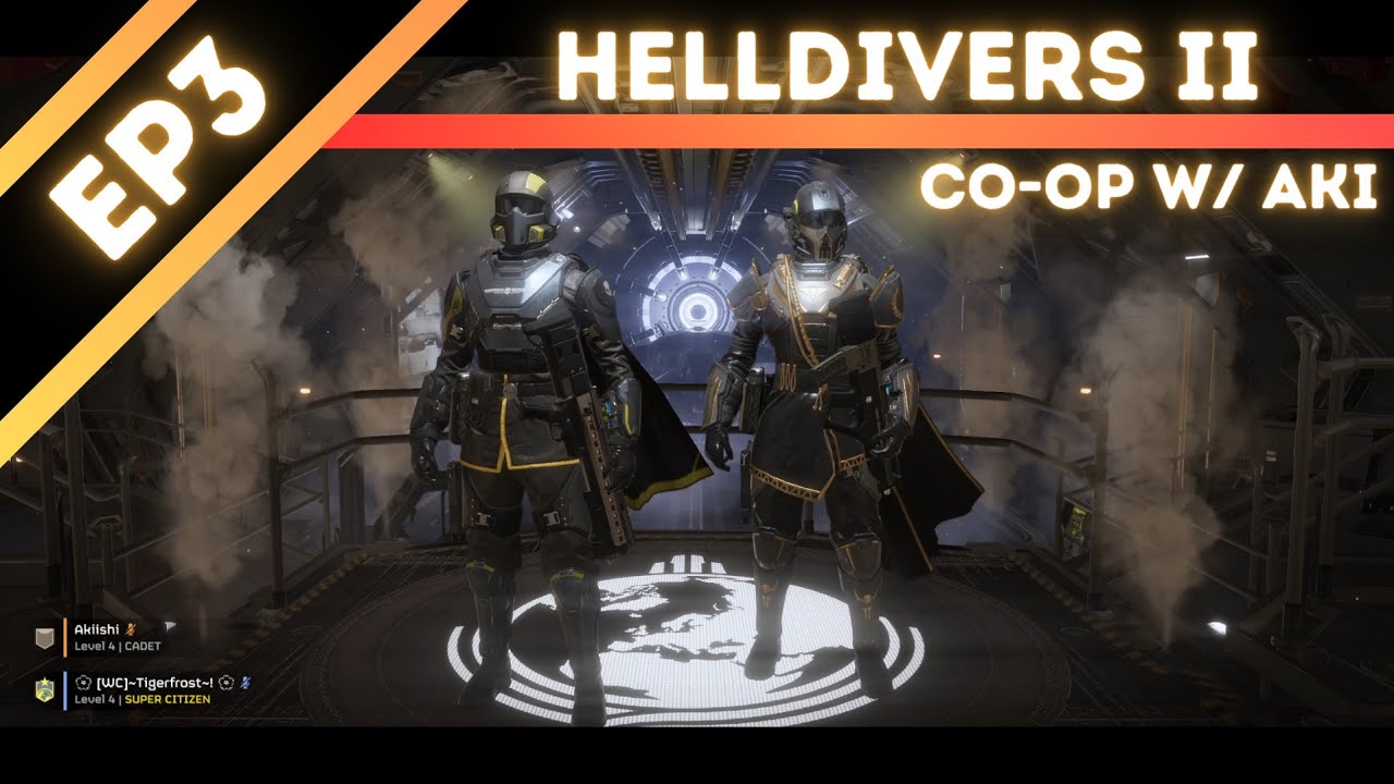 Let's Play HELLDIVERS 2 (Co-Op W/ Aki [BLIND]) - Episode 3 - YouTube