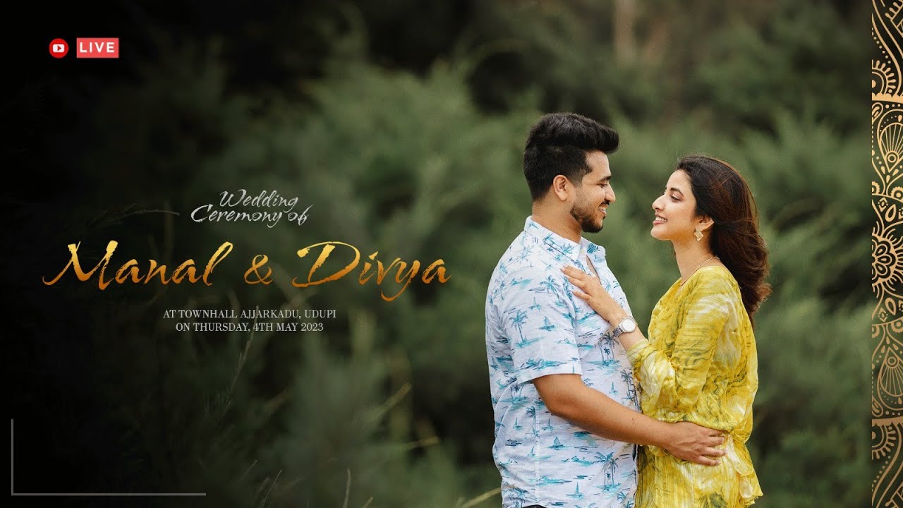 Wedding Ceremony of Chi. Manal & Chi. Saw. Divya - YouTube