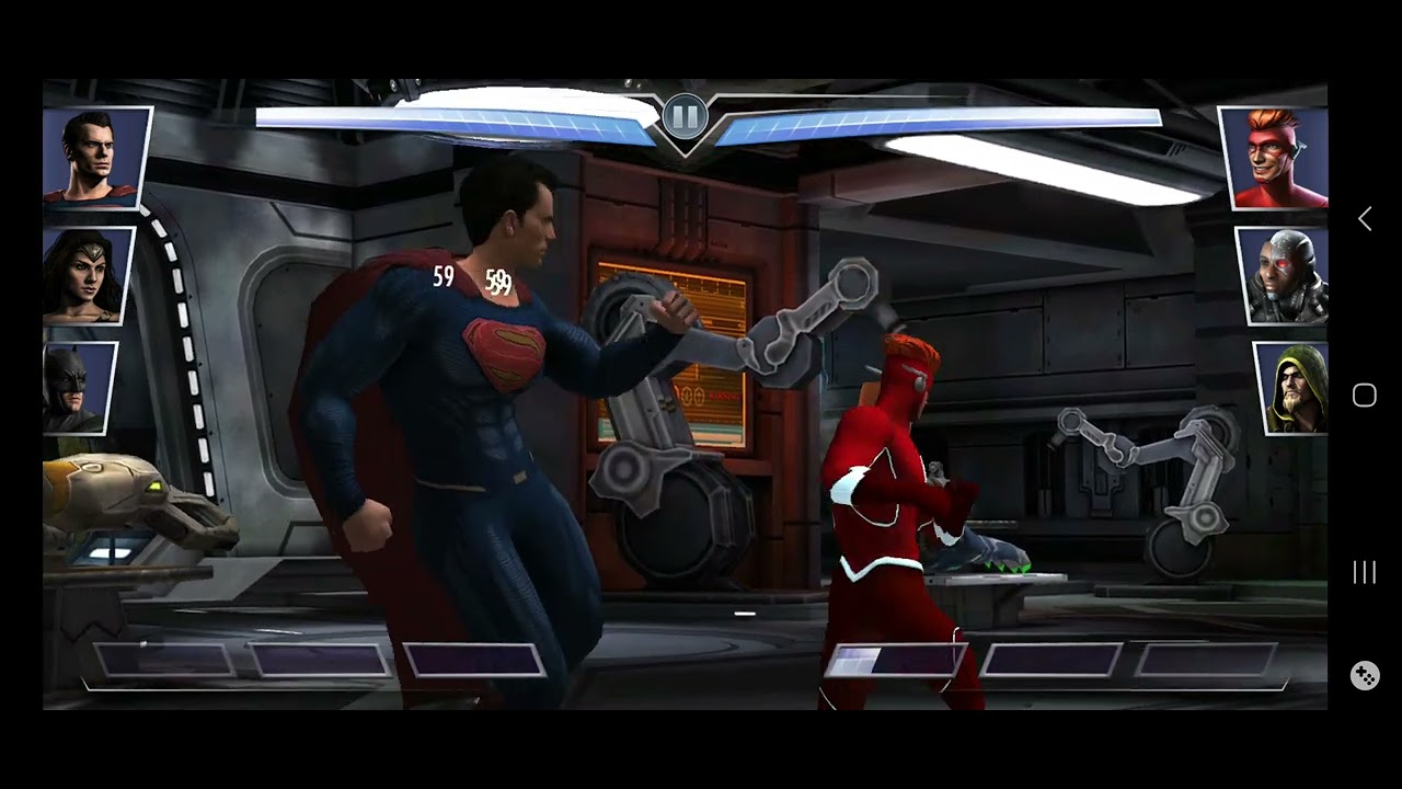 Injustice Gods Among Us Mobile Dawn Of Justice Team Gameplay - YouTube