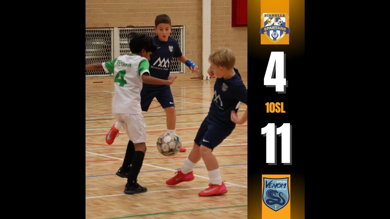 Supa Liga U10 Byford Venom Vs Dianella Spartans - YouTube