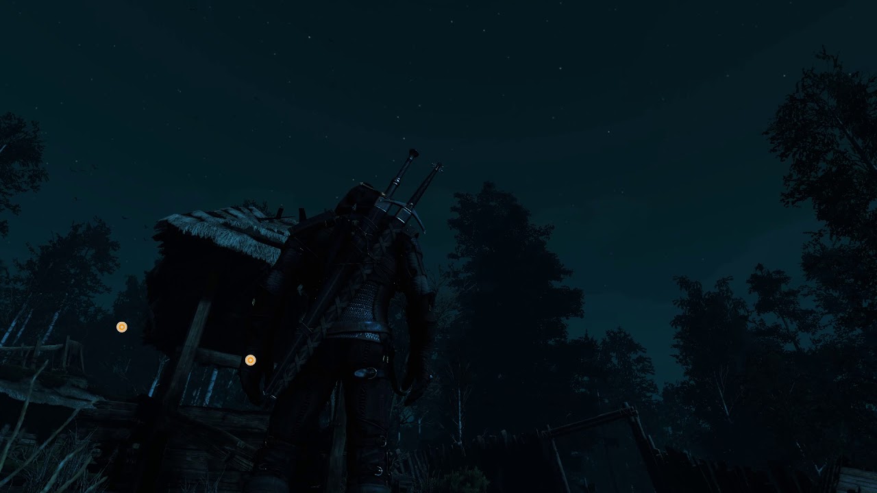 Witcher 3 Mods - Testing Hood Toggle and Glowing Witcher Eyes - YouTube